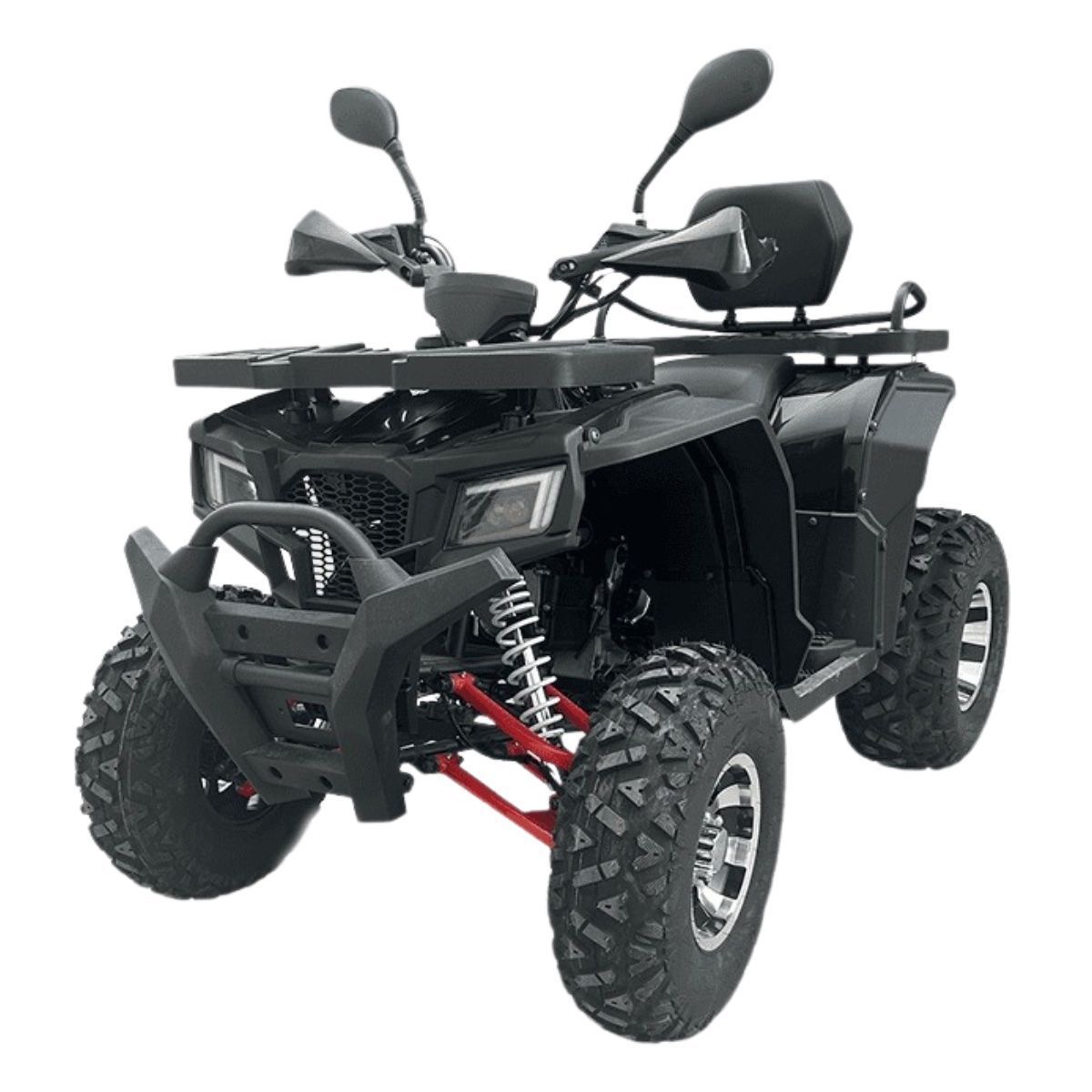 ATV 250cc, motor 4 timpi, viteză 70 km/h, troliu 1100 kg, LED