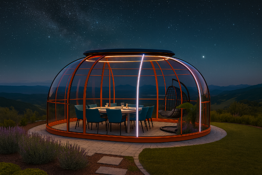 Igloo GALAXUS PLUS 24.60 м² – Модульная кабина для террас и улицы ...